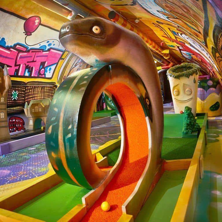 Crazy Golf in London Bridge | Mini Golf Adventure in Borough Market