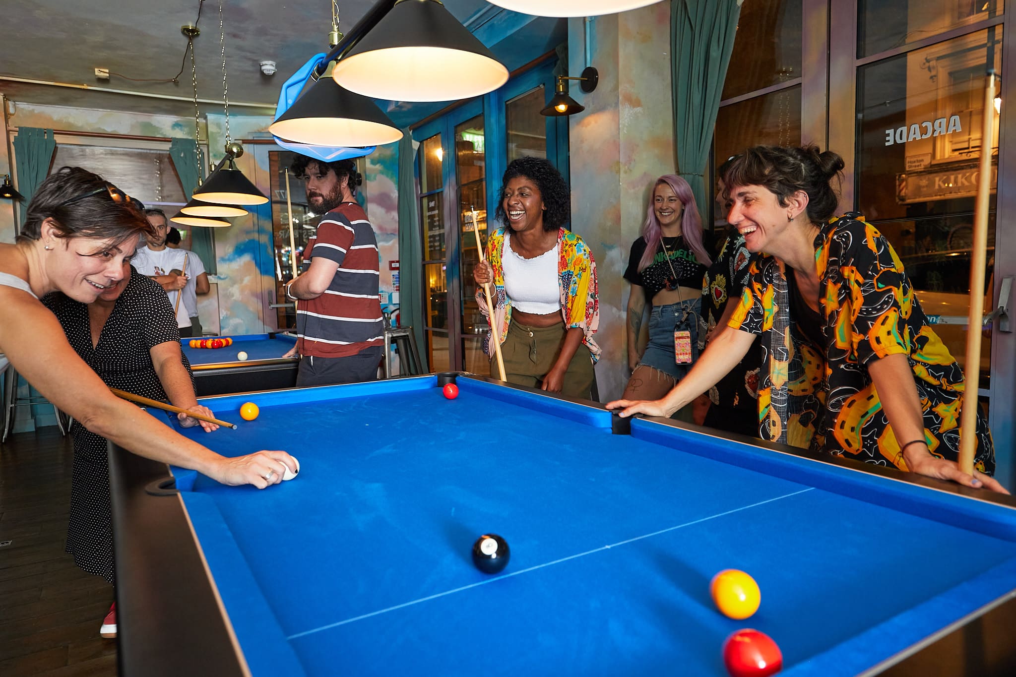 Pool Bar in Borough Market - Your London Plonk Pool Table