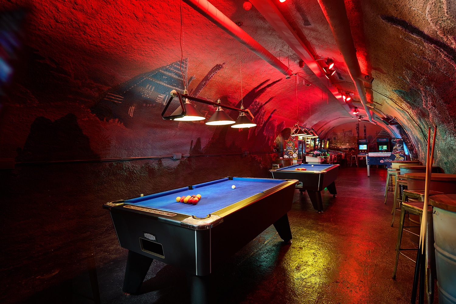 Pool Bar in Borough Market - Your London Plonk Pool Table